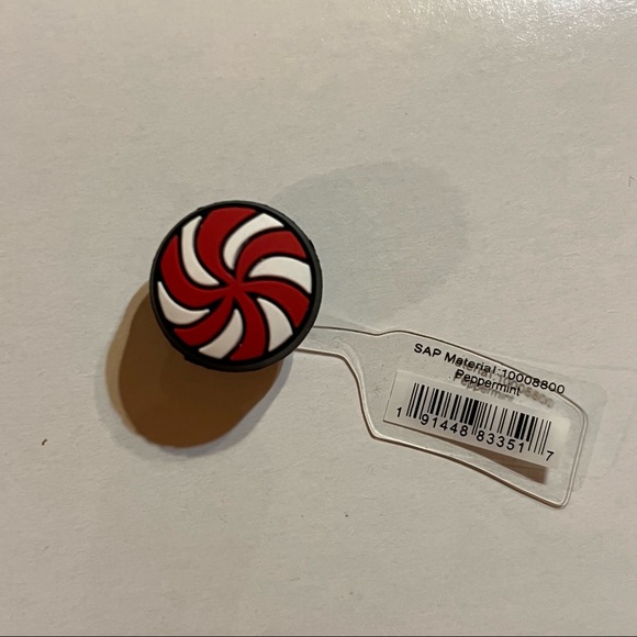 CROCS | Accessories | Crocs Christmas Holiday Peppermint Jibbitz | Poshmark